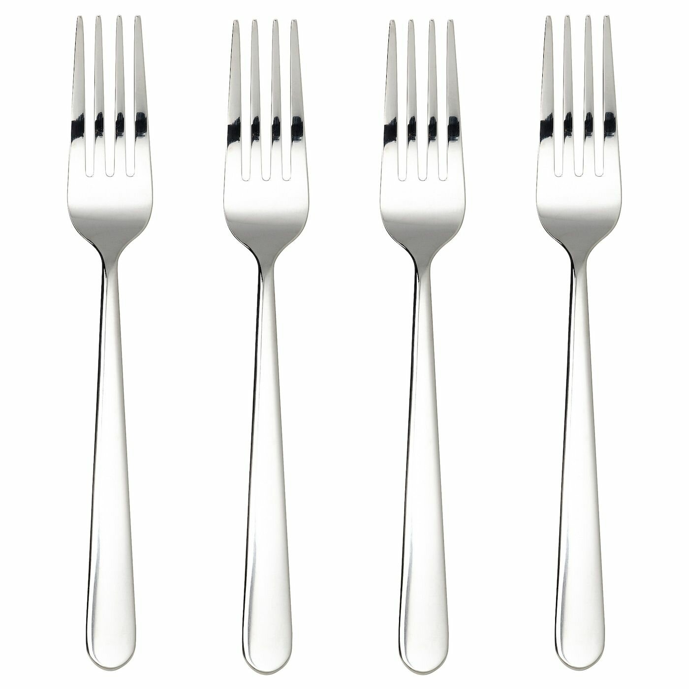 MARTORP Набор вилок икеа, нержавеющая сталь 19 см 4 шт (70521030)