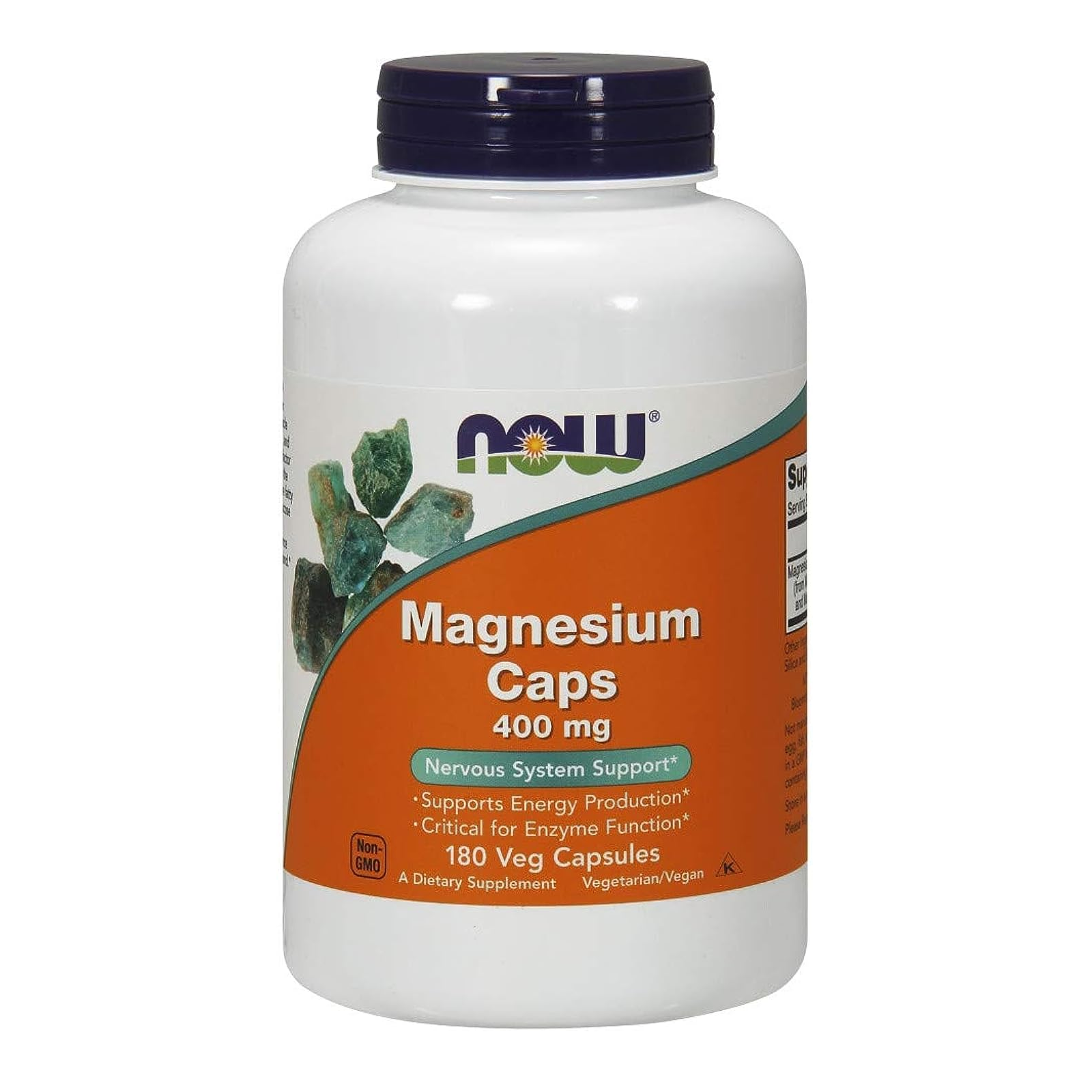 NOW Foods, Magnesium Caps, Магний в капсулах, 400 мг, 180 шт.