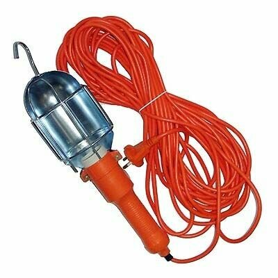 Фонарь-переноска гаражный 220v (шнур 15 м) ермак