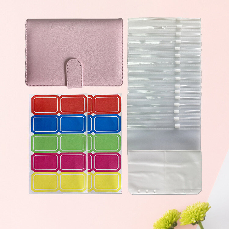 Набор конвертов "Бюджетный", для пересечения границы, розовый, А6, 16 шт