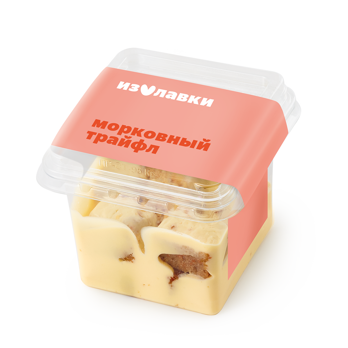 Пирожное трайфл морковный «Из Лавки» с соусом из творожного сыра
