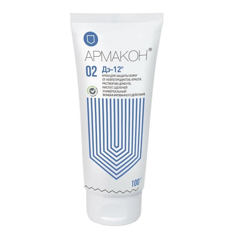 Крем защитный Армакон Д-12, универсальный, 100 мл (комби)