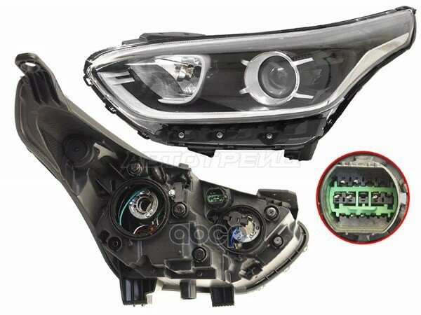 Фара Kia Cerato 18-21 (Слева/ С электрокорректором) Sat арт. ST-123-1153L