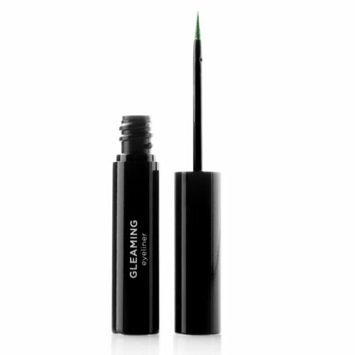 Nouba Подводка для глаз тон 13 ярко-зеленый Gleaming eyeliner жидкая с кисточкой 4 мл
