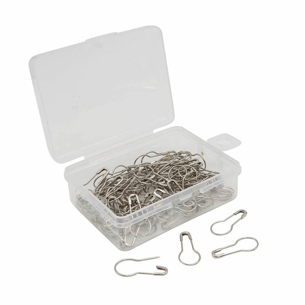 Булавки Hobby&Pro для этикеток в футляре, 100 шт, серебро (AC006)