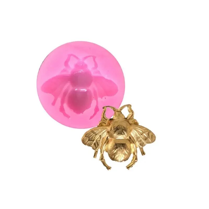 Форма для подвески пчела silicone beautiful plan