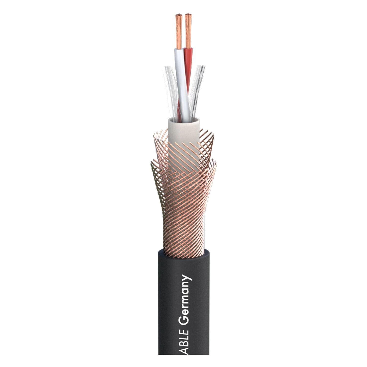 Микрофонный кабель Sommer Cable 200-0251 SC-Galileo 238 Black 100.0m, катушка