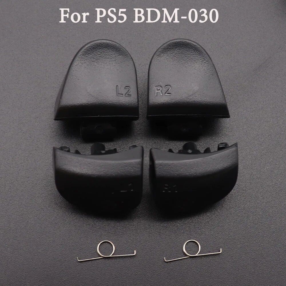Кнопки триггеров TingDong черные для PS3 PS4 Pro Slim PS5 FOR PS5 3.0