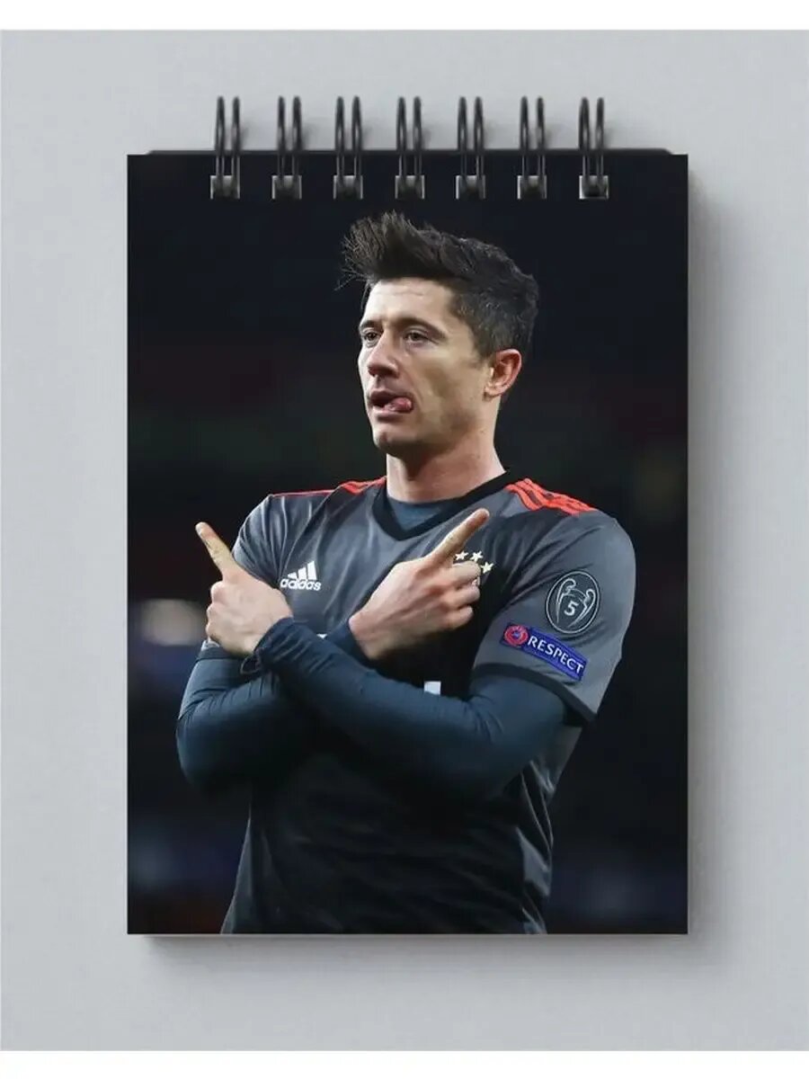 Блокнот Роберт Левандовский/A6