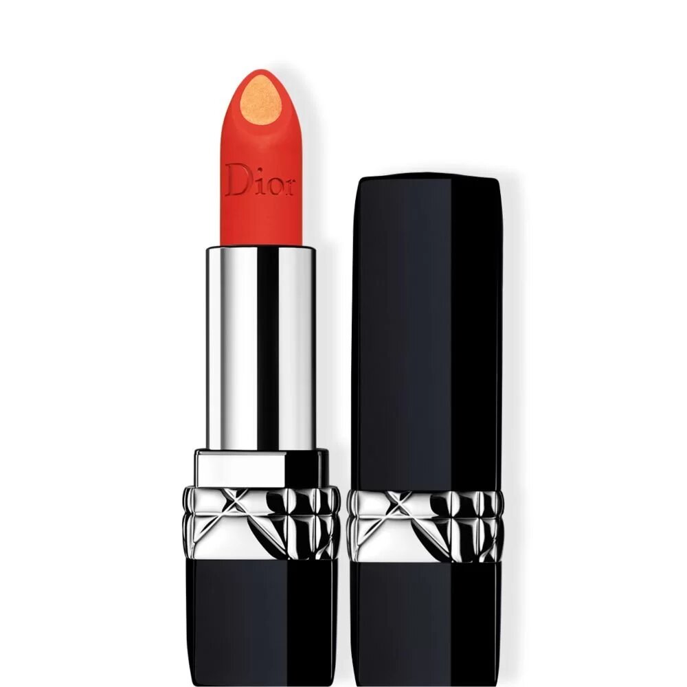 Помада для губ Rouge Dior Double Rouge 534 «Заманчивый мандарин» (Tempting Tangerine)