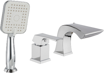 Смеситель на борт ванны Lemark Unit LM4545C