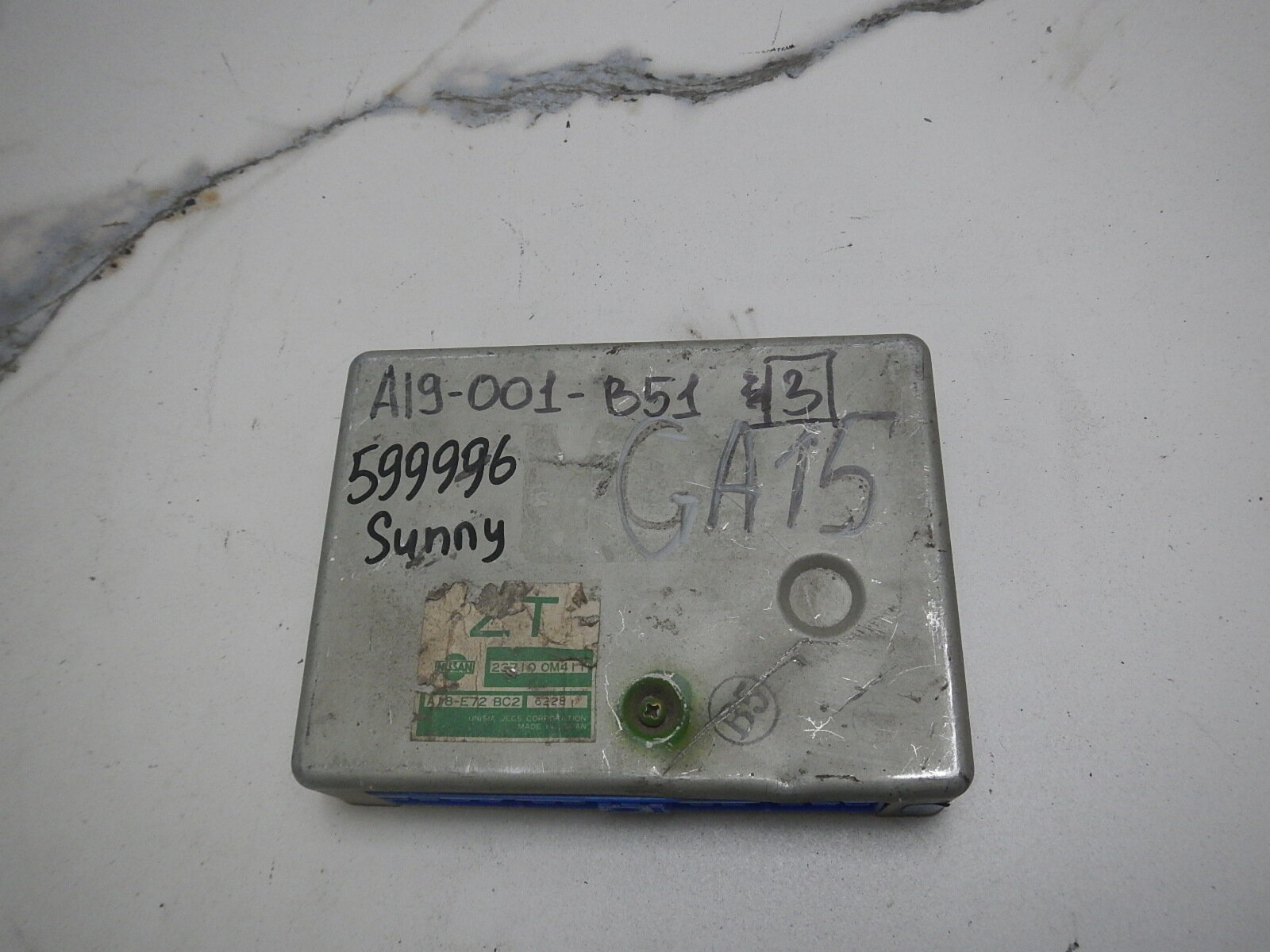 Б/У Блок управления двигателем, Nissan (Ниссан)-SUNNY (Y10) (90-00) NISSAN SUNNY (Y10) (90-00) Деформация на корпусе. 59...