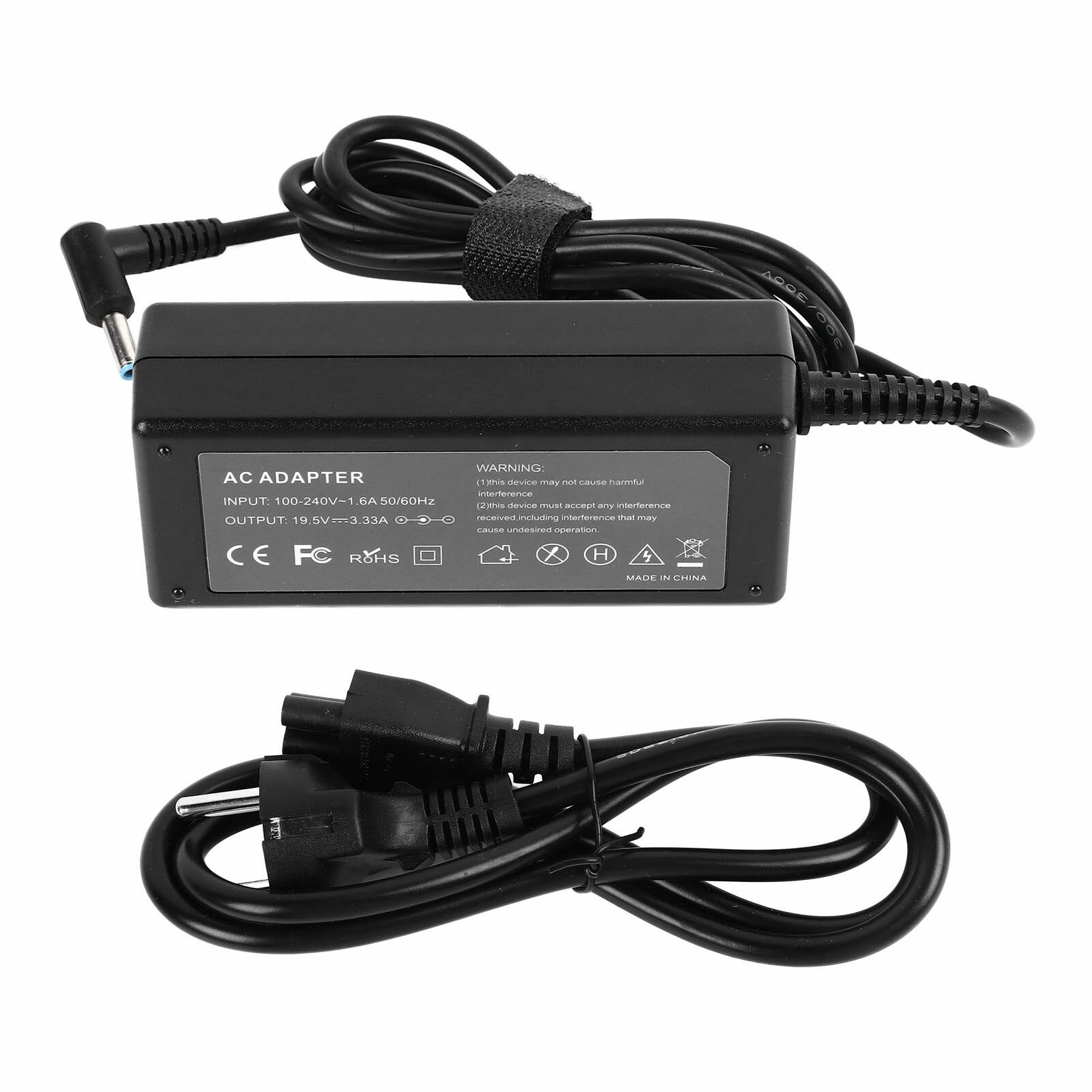 19,5 В 3,33 А адаптер для зарядного устройства для ноутбука, быстрая зарядка, портативный блок питания для ноутбука HP 4,5x3,0 мм, быстрая установка