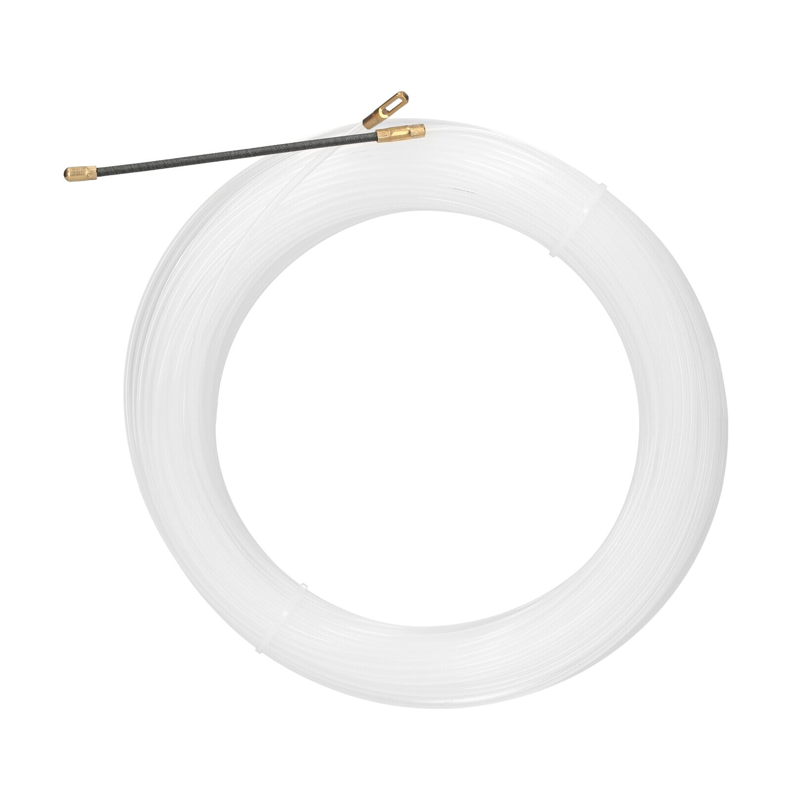 15-метровый ленточный съемник-протяжка для проводов: из АБС-пластика, для стен и потолков из гипсокартона.