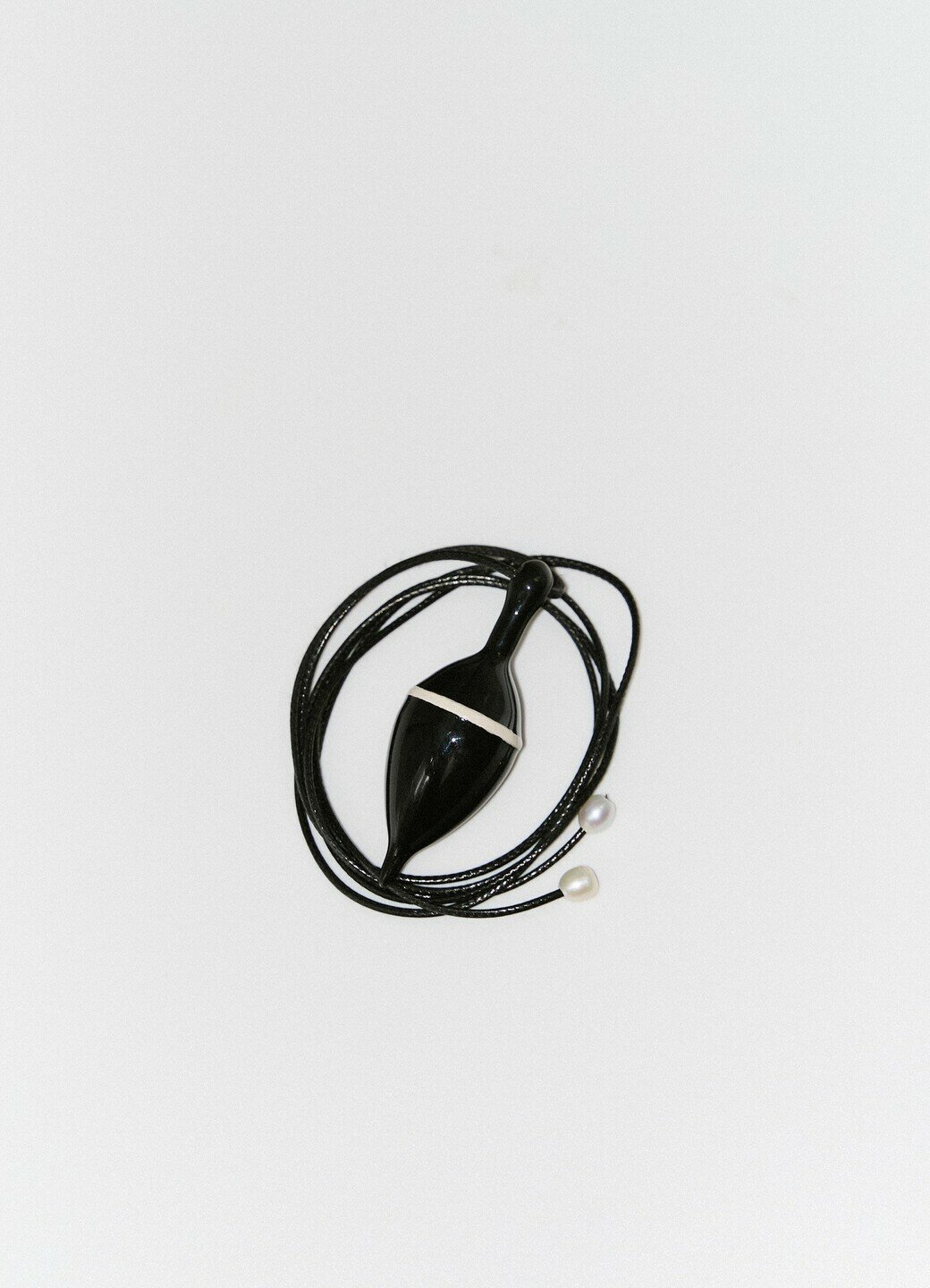 Подвеска ZOTOV A & Y JEWELLERY, жемчуг пресноводный культивированный, керамика, черный — фото 1