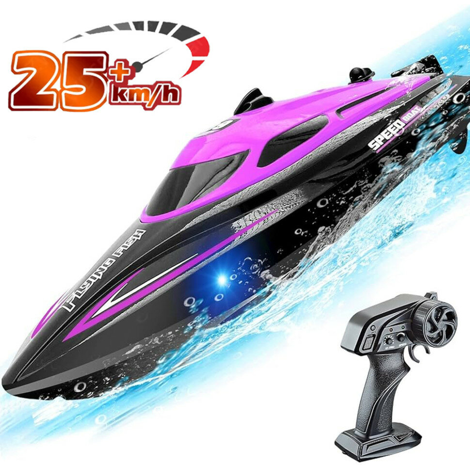 Радиоуправляемый катер (30 см, 25 км/ч, акб 700 mAh) - HJ812-B3
