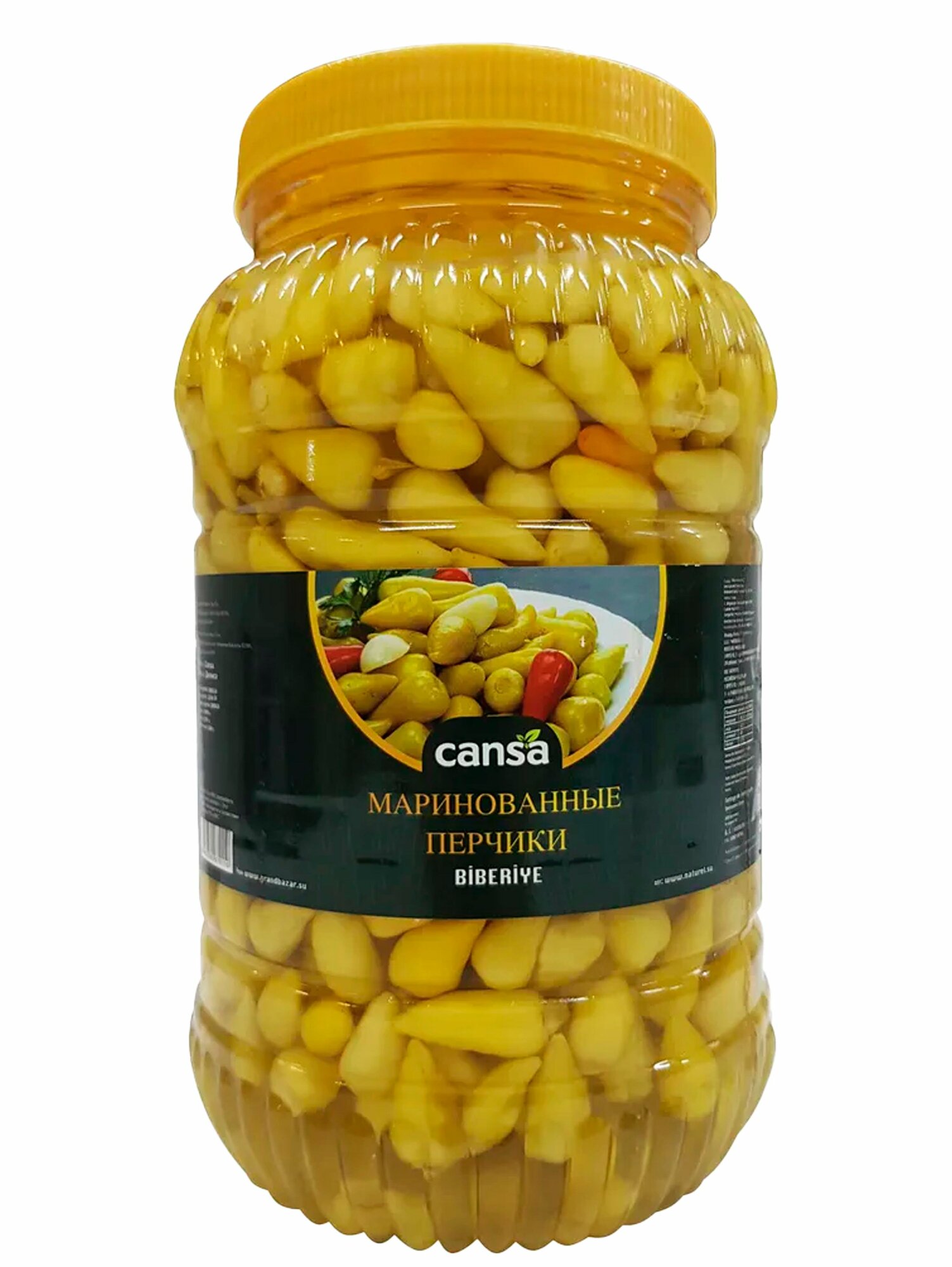 Турецкие мини-перчики острые маринованные (Чин Бибер), "Cansa", Cin biber, 3000гр.