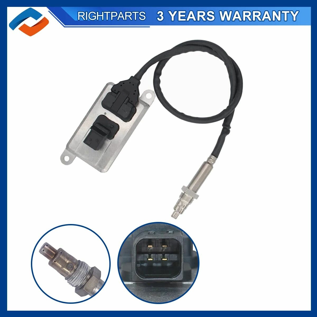 A 0081539828 Новый датчик оксидов азота Nox для Mercedes-Benz Actros MP4 MP5 Arocs 5WK96642B 0081539828 A 0101539328 A008 153 9828 Черный