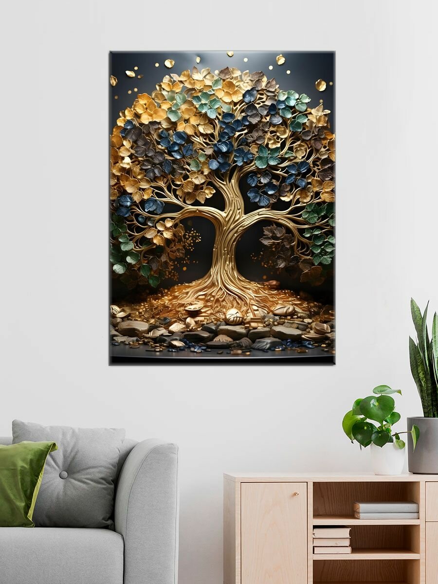 Картина на стену "Дерево жизни", 50х70 см