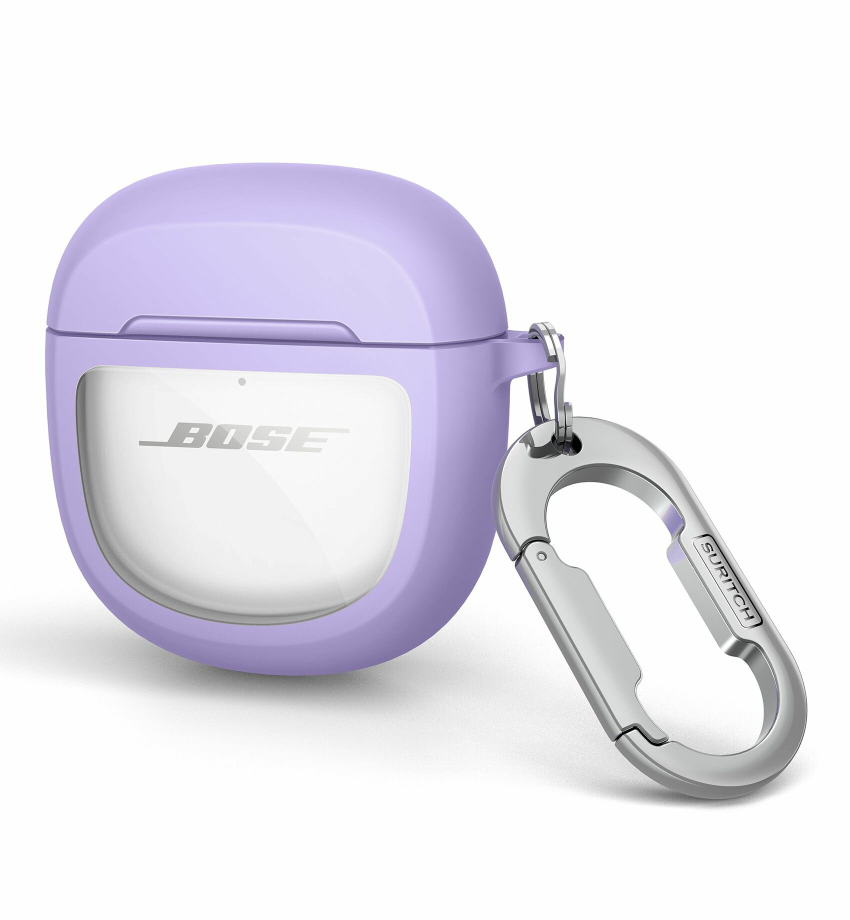 Чехол с карабином для Bose QuietComfort Earbuds II 2022 и Bose QuietComfort Ultra 2023