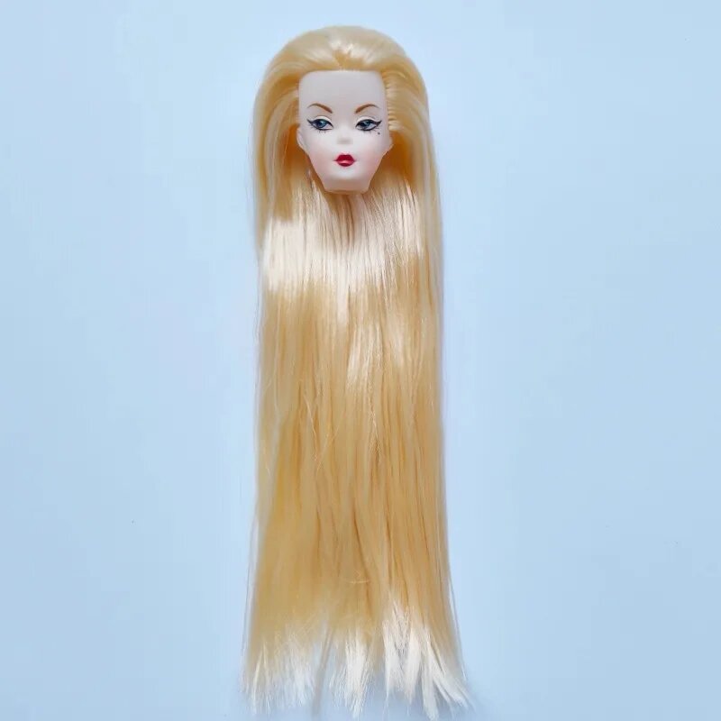 Коллекционная пластиковая голова куклы 30 см C