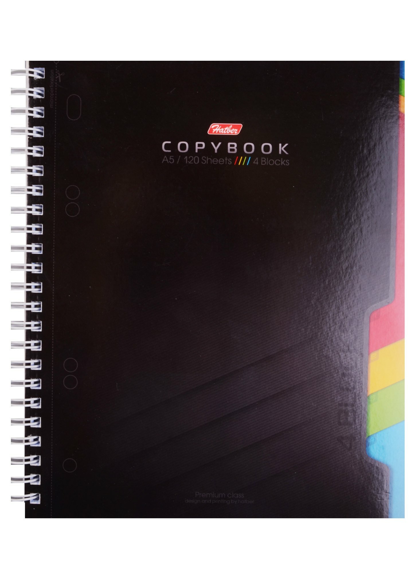 Тетрадь в клетку Hatber, Inside, 120 листов, в ассортименте