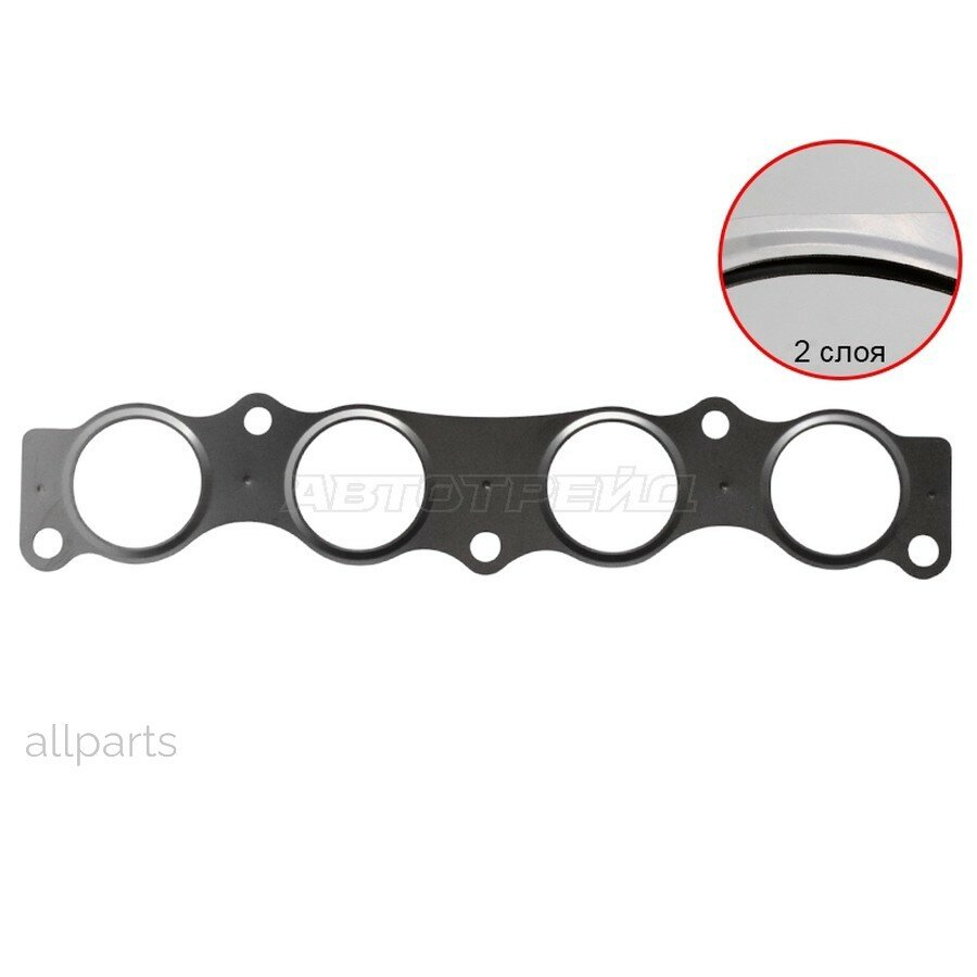 SAT ST-17173-37010 Прокладка выпускного коллектора Toyota Allion (T260) 07-21 / Avensis 08-18 1ZRFAE;1ZRFE;2ZRFAE;2ZRFE