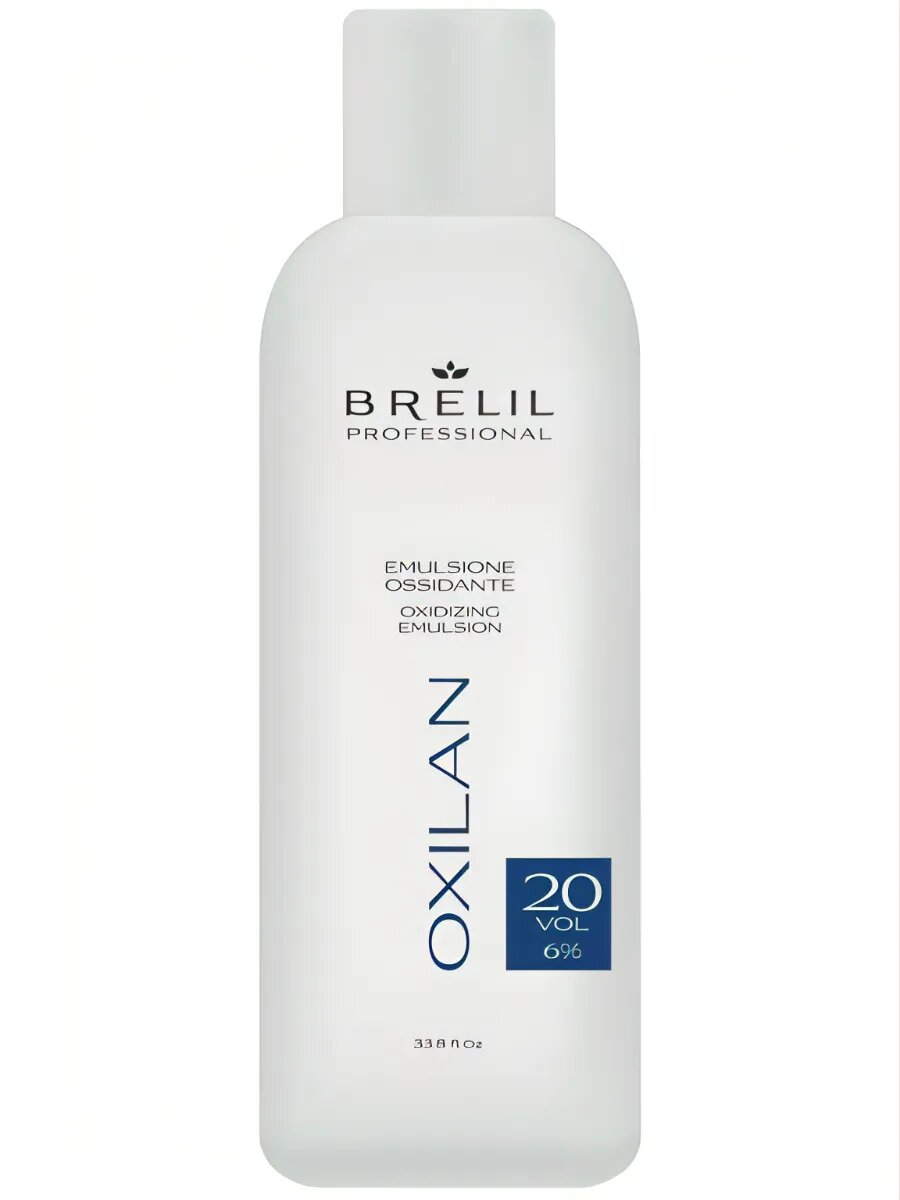 Оксидант Brelil Professional Coloring Hair Colorianne Oxilan Cream Developer, Перекись-эмульсия, 6%, 1000 мл