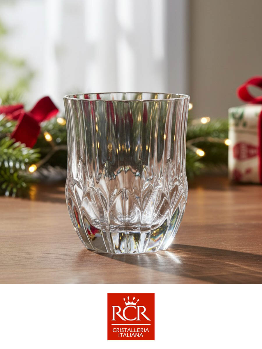 Набор бокалов для виски RCR Cristalleria Italiana Adagio 350мл, 6шт