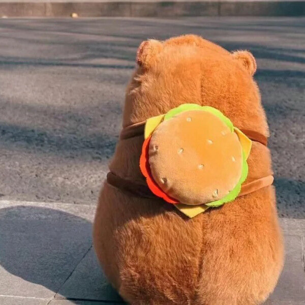 Pibala Burger плюшевая игрушка милый бургер бургер вода морская свинка кукла мягкая кукла подушка подарок на день рождения