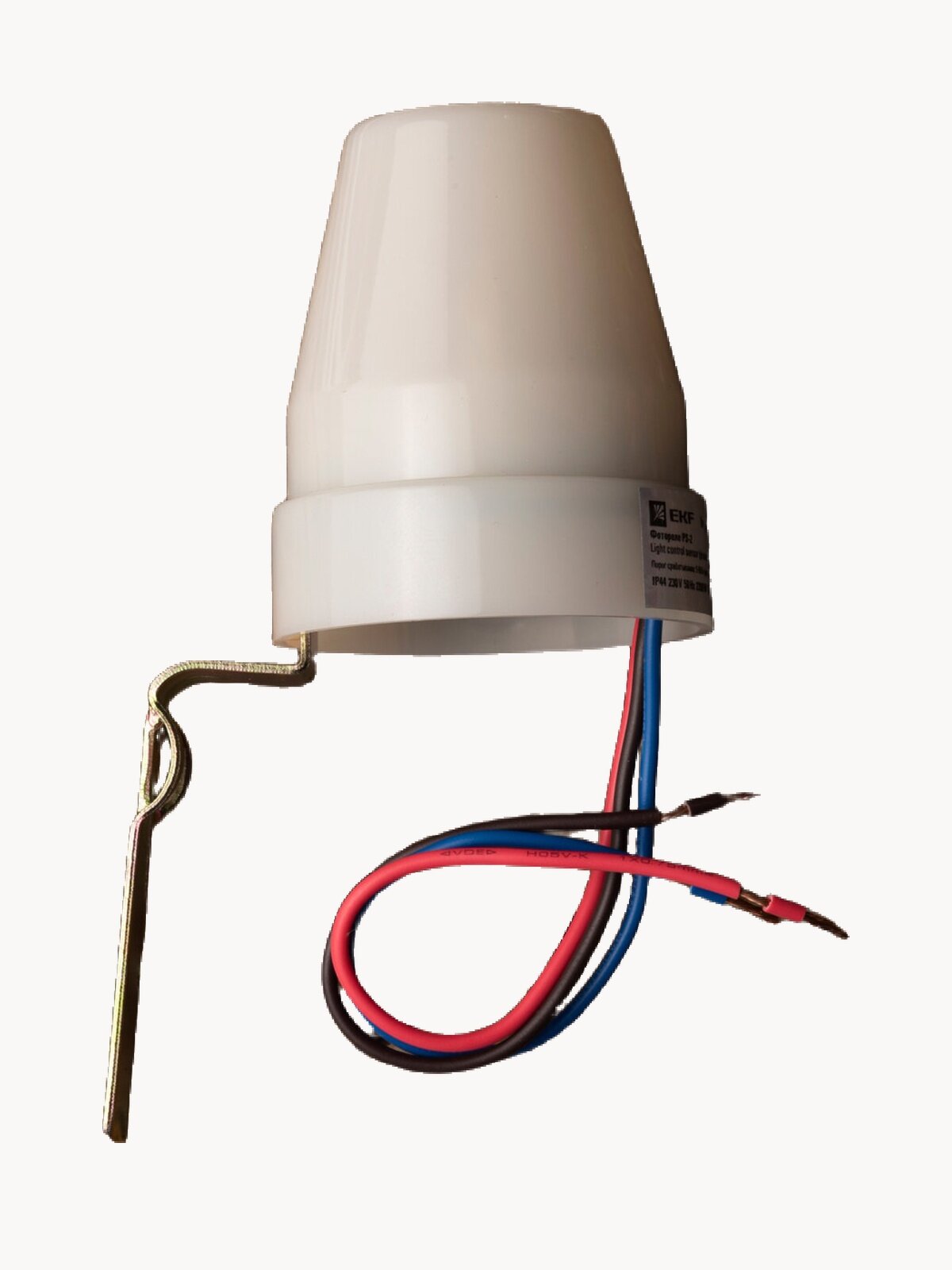 Фотореле EKF PS-2 10А, 2200Вт, IP44 - встроенный датчик освещенности