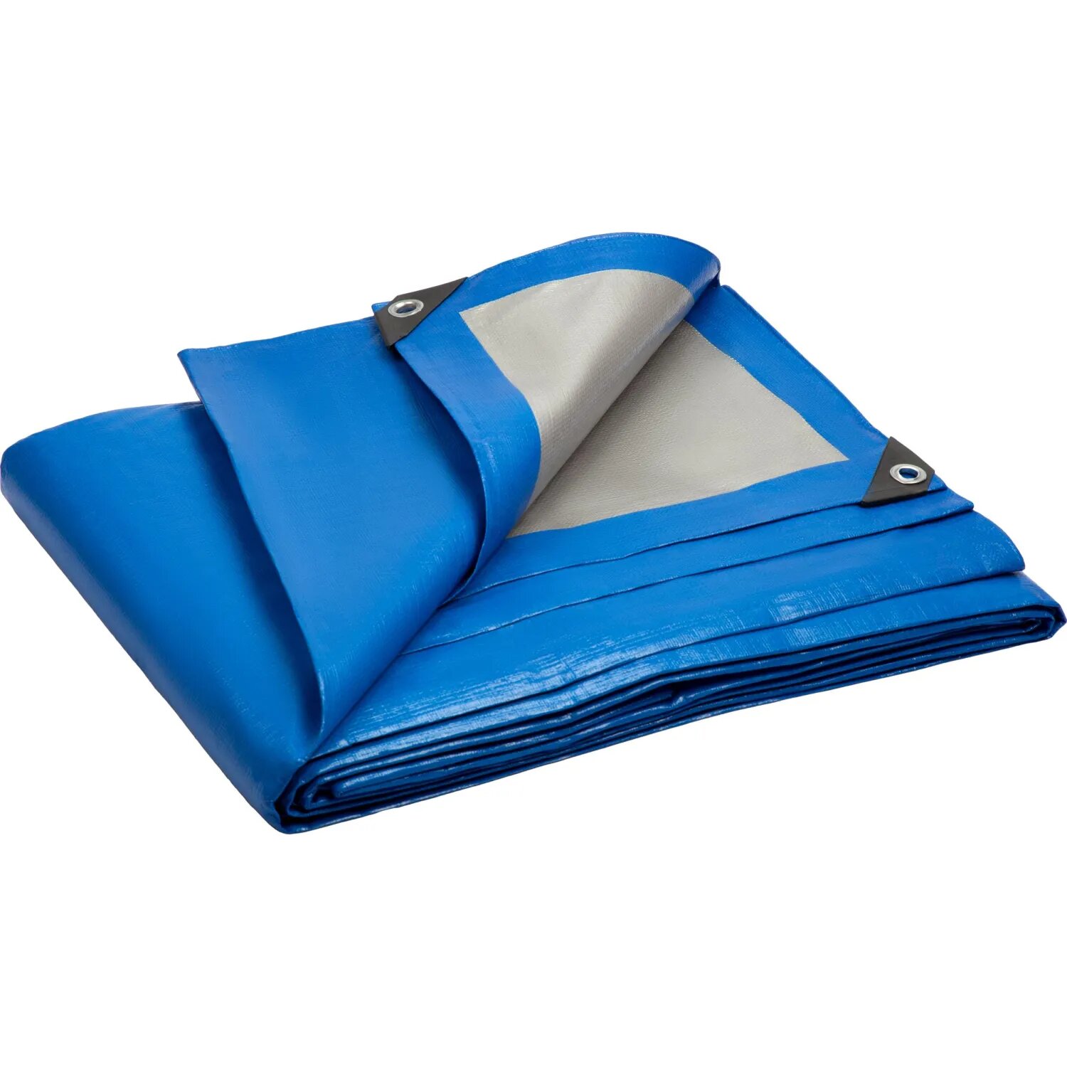 Тент тарпаулин 180г/м2 усиленный край 6мx8м с люверсами_0324