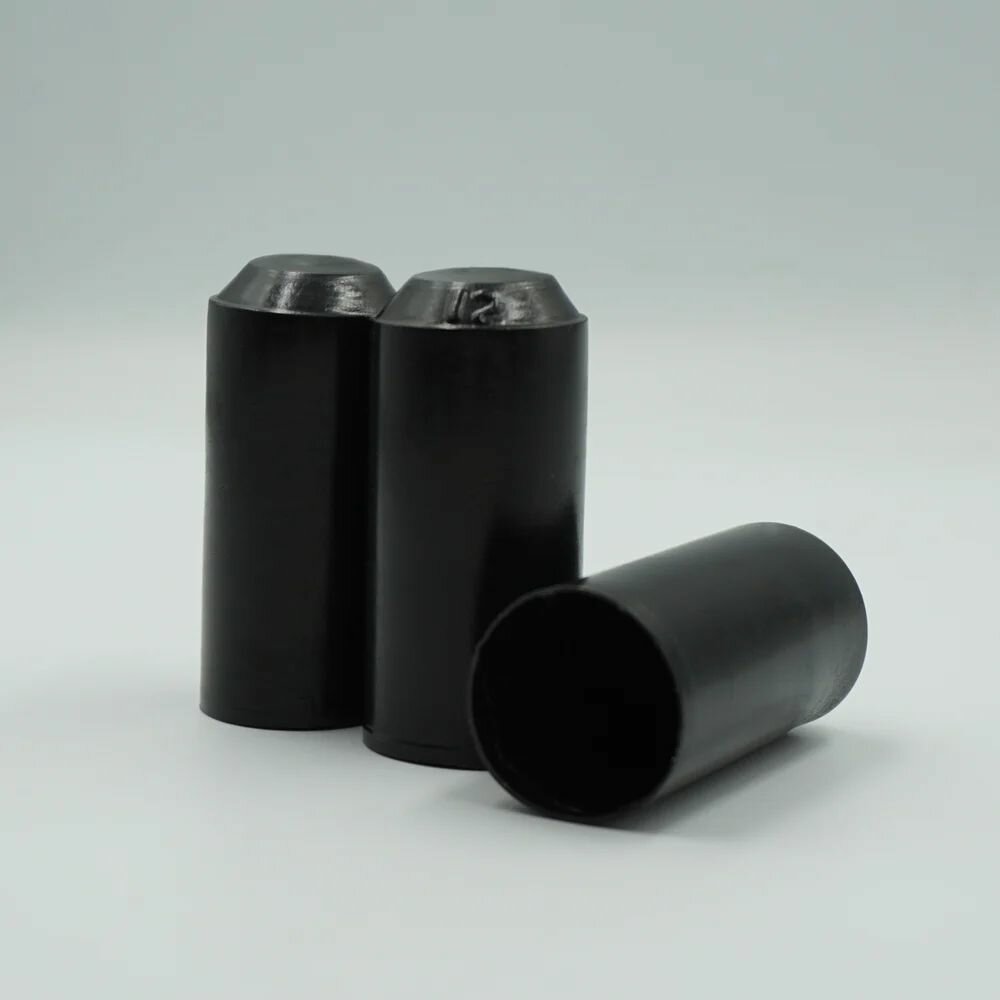 Кабельный термоусаживаемый оконцеватель капа Мемотерм-ММ ОКТ 24/8 черный 100 шт 002