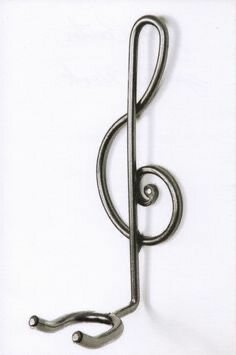 Настенный крючок кованый без покраски