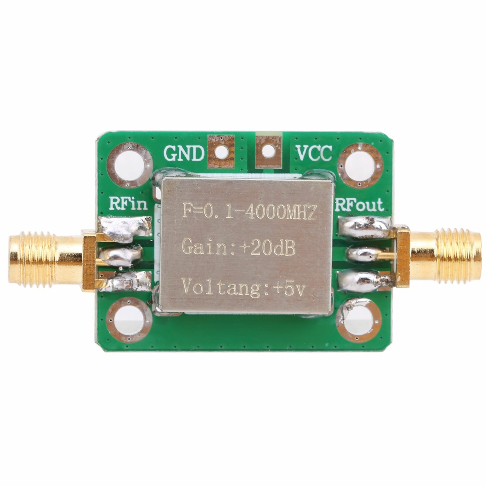 КВ усилитель связи 0.1-4000 МГц, SMA-разъем
