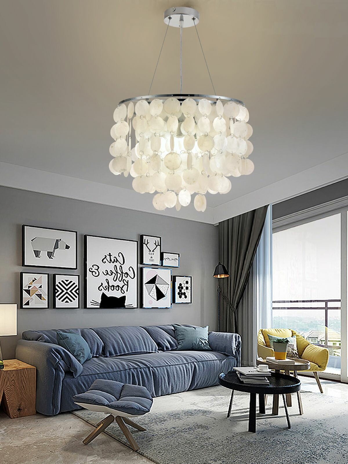 Освещение гостиной спальни люстры раковины