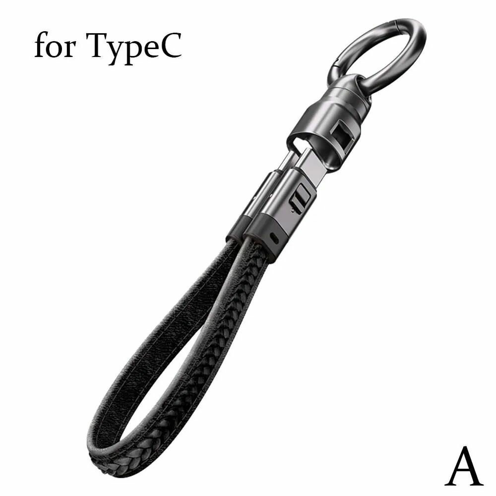 Кабель для мобильных устройств USB Type-C/USB Type-C, 0.2 м, черный