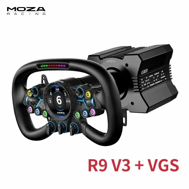 Moza R9 V3 Набор гоночного симулятора Руль VGS
