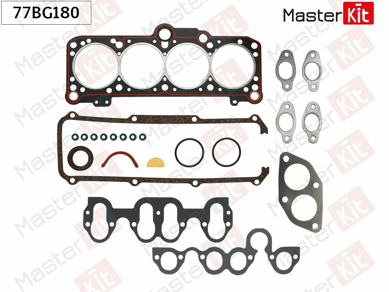 Комплект прокладок ГБЦ VAG ABT, AAE MasterKit 77BG180