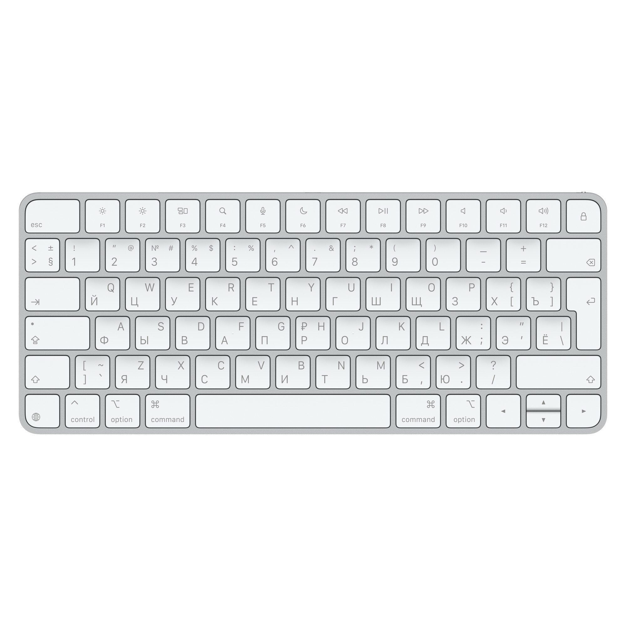 Беспроводная клавиатура Apple Magic Keyboard, USB-C, White (Белый) - Русская гравировка (MXCL3)
