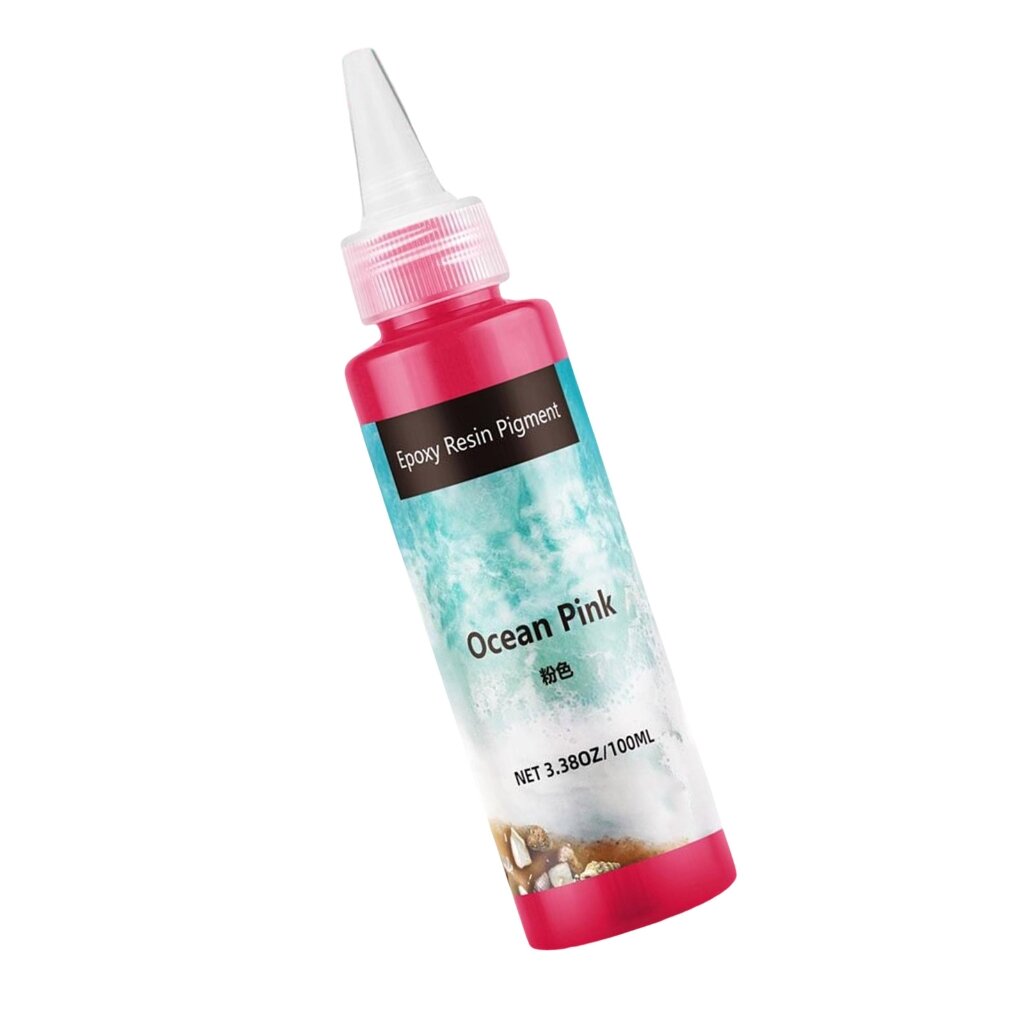 1 бутылка 100 мл эпоксидной смолы ab glue wave кремово-розового цвета