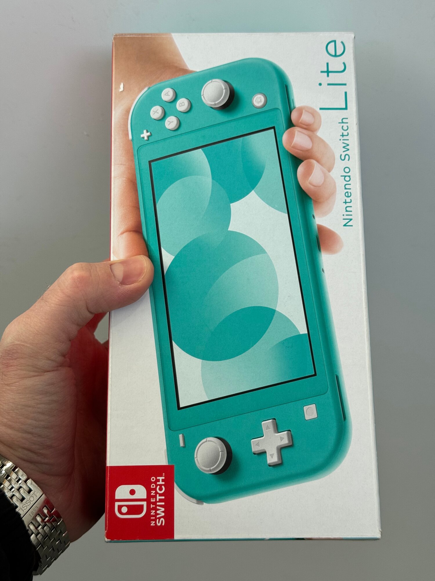 Игровая приставка Nintendo Switch Lite 32 ГБ (HK) (Бирюзовый)