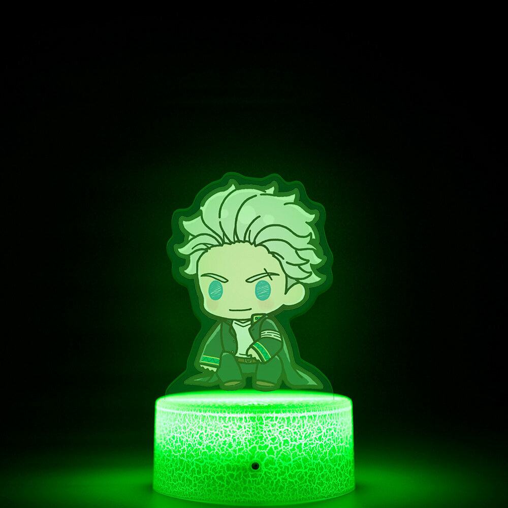 202616 Цветной пульт дистанционного управления ветроустойчивый колокольчик для мальчиков аниме периферия магазин Guzi акриловый светодиодный ночник оптовый источник