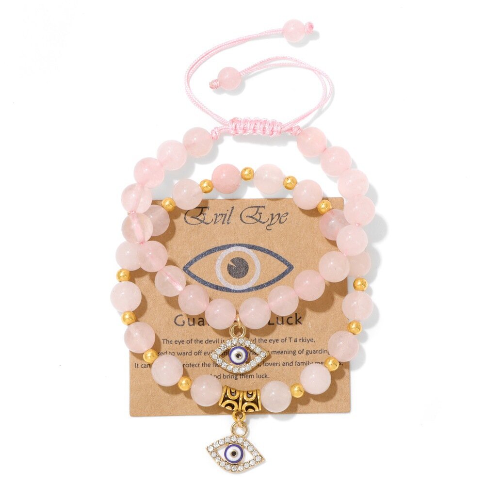 YM Mall Браслет Инь-Янь с матовыми бусинами – Гармония и стабильность фэньшуй