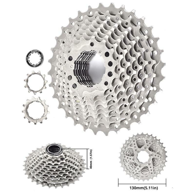 10-скоростной велосипедный кассетный шестерёнчатый блок, 11-32T