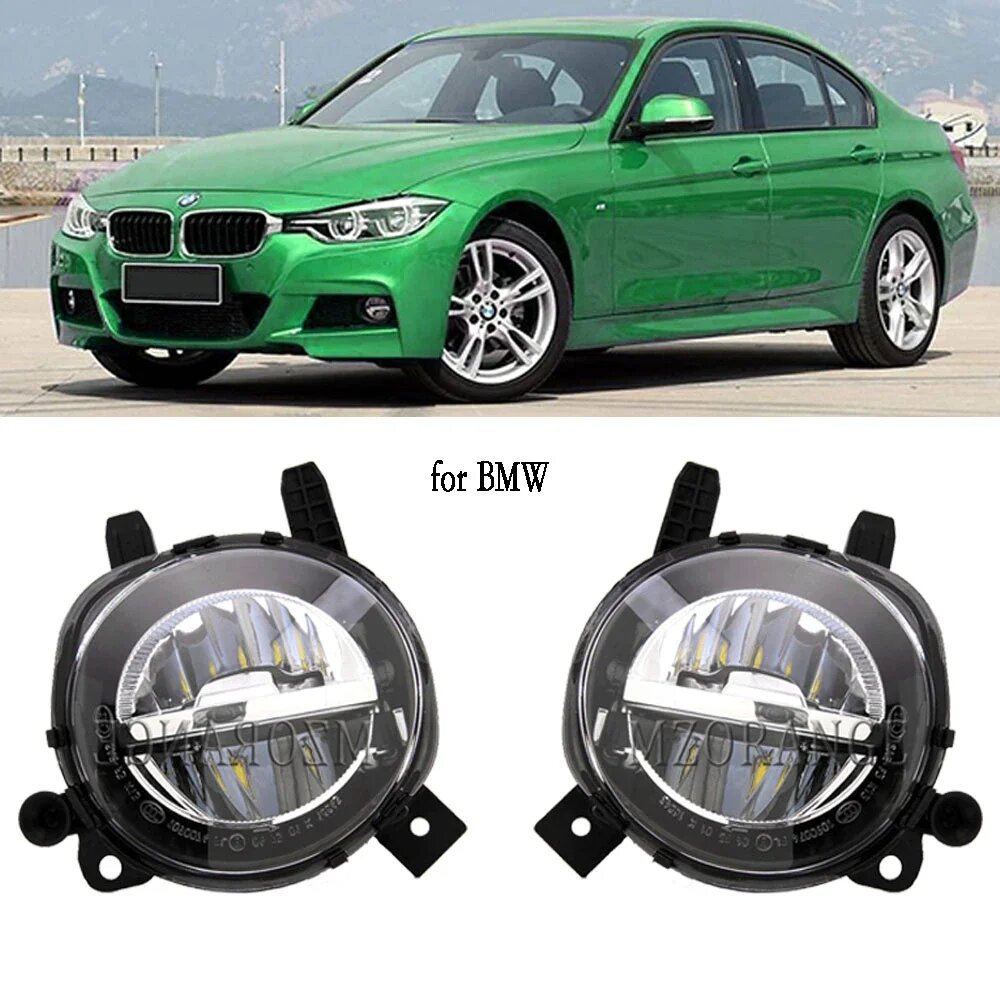 1 пара противотуманных фар в сборе для BMW F20 F21 F22 F23 F45 F46 F30 F31 F34 F32 F33 F36 Передний бампер Противотуманные фары аксессуар для противотуманных фар