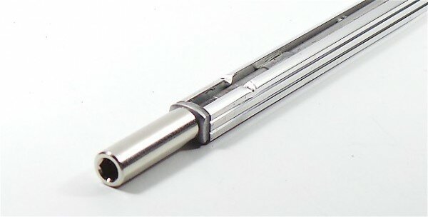 Анкер для бас гитары односторонний некомпрессионный 580мм, стальной (алюминиевый корпус) HOSCO F-2717R