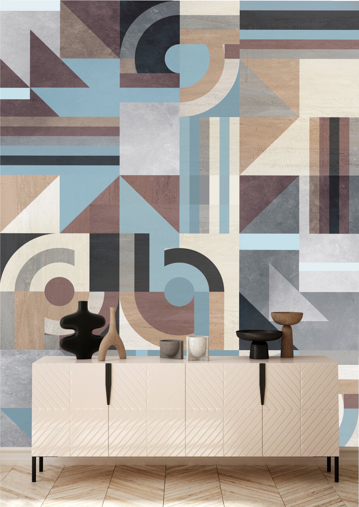 Фотообои "Геометрия Арт" 200*260 см. /Флизелиновые фотообои на стену