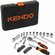 Набор инструмента с трещоткой KENDO 1/4" 42 шт. 90562
