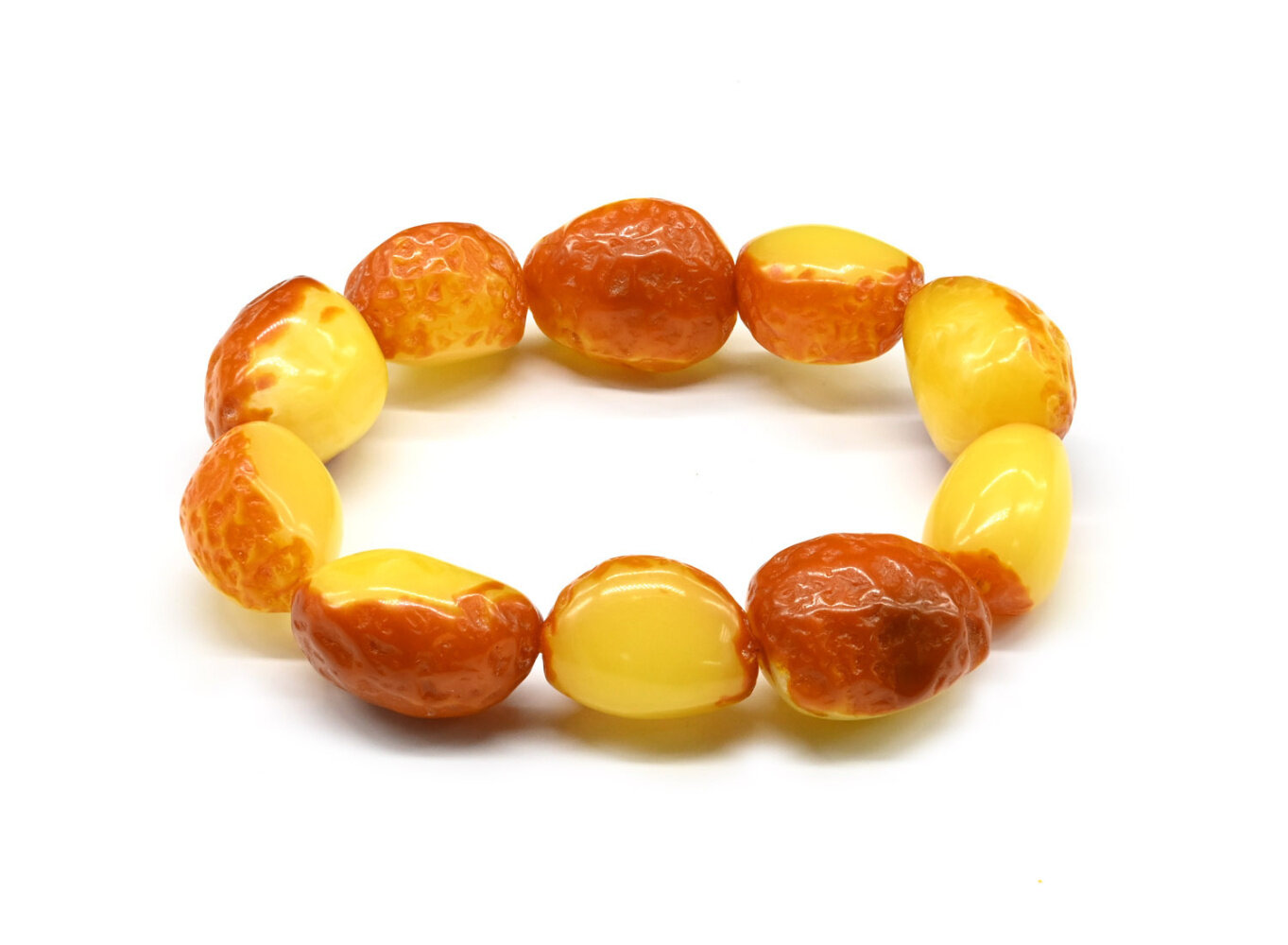 Браслет, янтарь